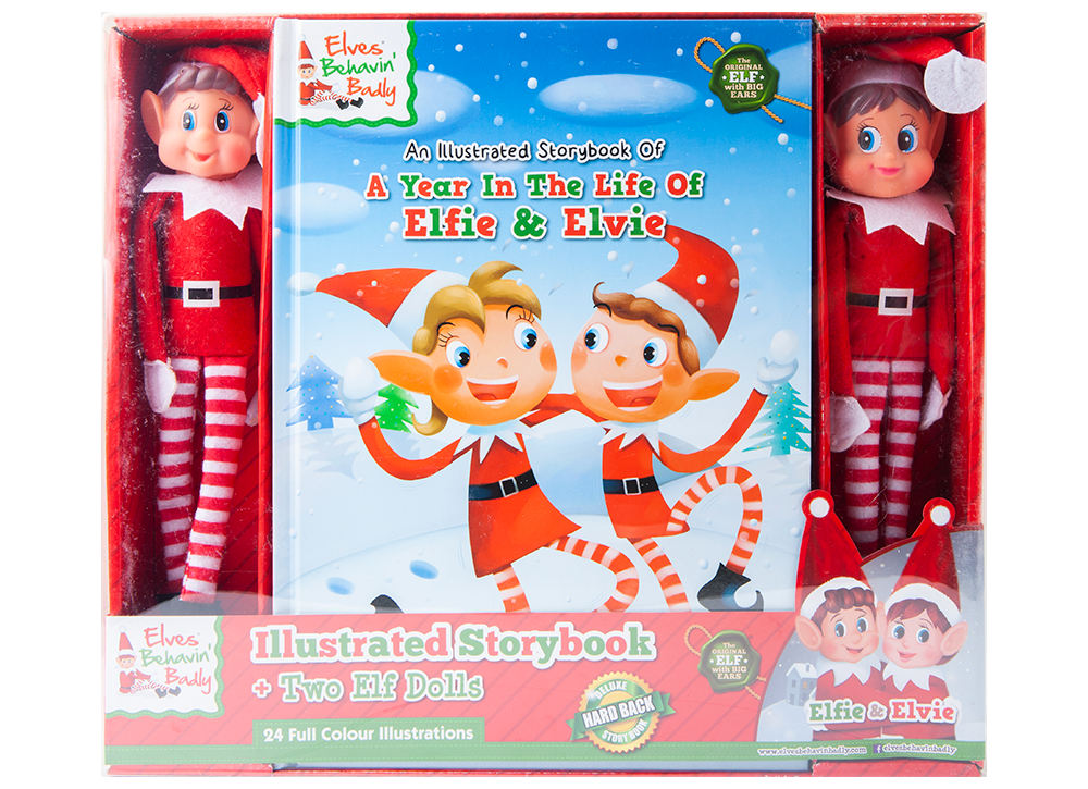 Elves Behavin' Badly 2 Elves and Book Set – Dynergy