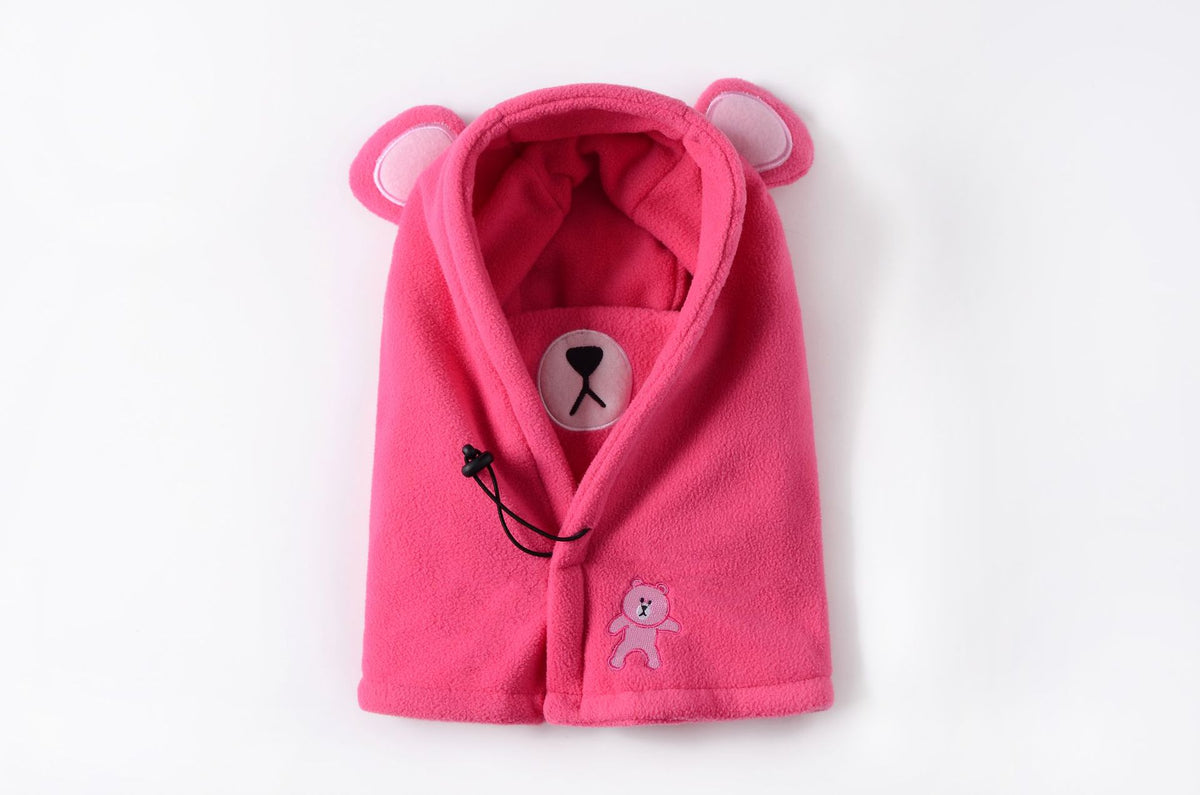 Kids Hooded Bear Snood – Dynergy