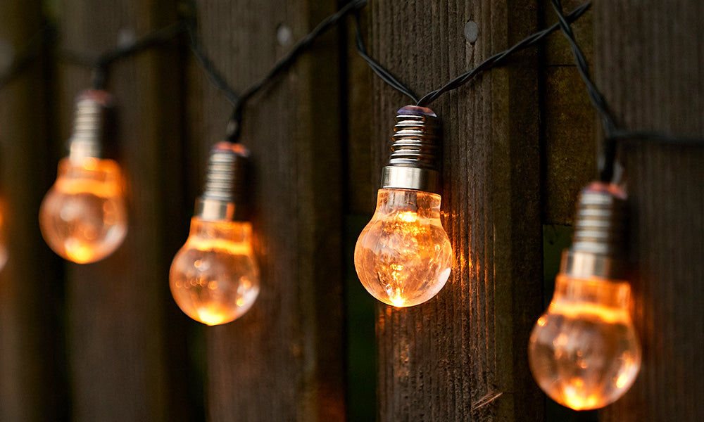 GloBrite Solar Filament Bulb String Lights – Dynergy