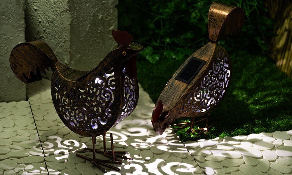 2 Pack GloBrite Solar Hen Lights – Dynergy